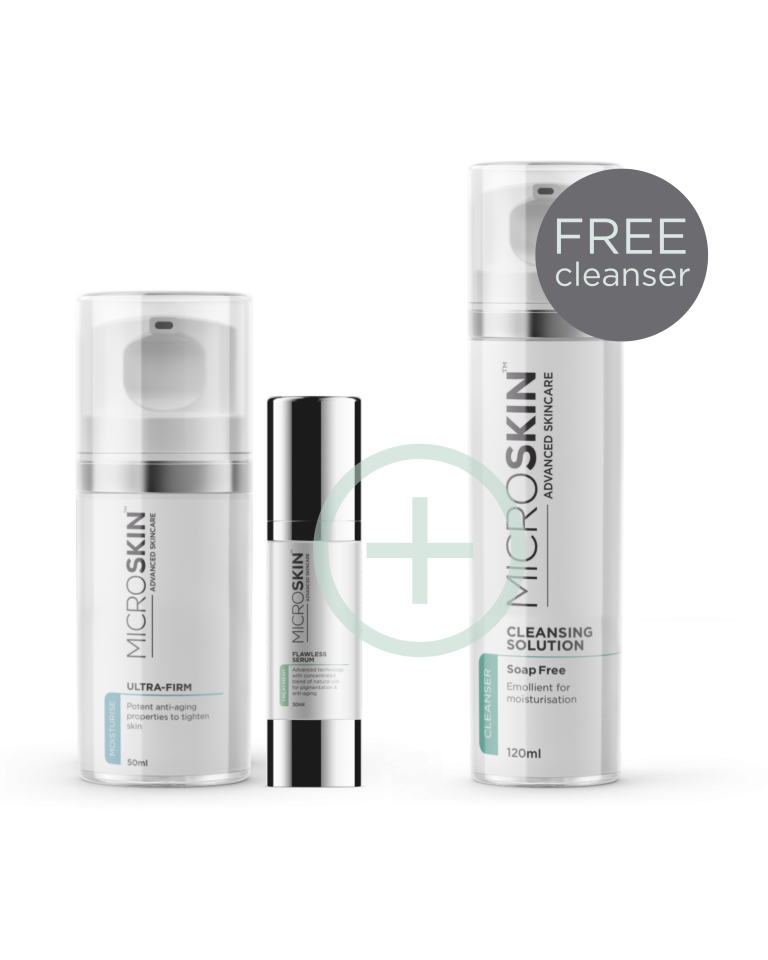 Microskin Ultra-Firm & Flawless Serum Bundle with free Cleansing ...
